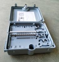 China 24 Ports 12 Core Fiber Optic Termination Box SC Outdoor Cable Distribution Box for sale