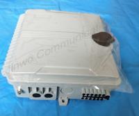 China IP66 FTTH Mini Fiber Optic Terminal Box Pole Mounting Waterproof 12 Port for sale
