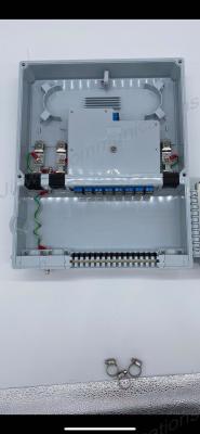 China 16 Cores FTTH Fiber Optic Distribution Box 16 Ports Termination Box For Fiber Optic Cable for sale