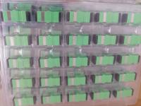 China Green Simplex Single Mode Fiber Adapter LC UPC To SC APC for sale