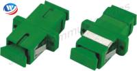 China PVC Fiber Optic Adapters Connectors SC To LC Singlemode Simplex Green for sale