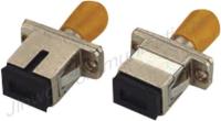 China FTTH Fiber Optic Hybrid Adapter SC ST MU MTRJ MPO E2000 for sale
