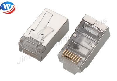China 8P8C Ethernet Cable Module Gold Plated Cat 5E Data Module for sale