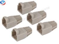 China RoHS Blue Modular Plug Boot CAT6 Cat5e Strain Relief Boots for sale