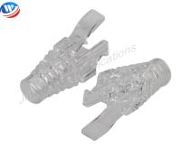 China Polycarbonate Modular Plug Boot Transparent Rj45 Connector Metal Shielded for sale