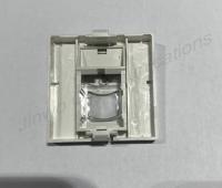 China Free Tool White Faceplate 45mm 22.5mm RJ45 Cat5e Face Plate for sale