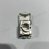 China 45mm 22.5mm Network Faceplate French Type Single Gang Face Plate for sale
