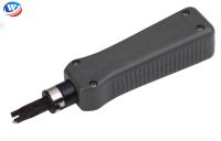 China Grey 110 IDC Punch Down Tool 65 Manganese Steel Ethernet Punch Down Tool for sale