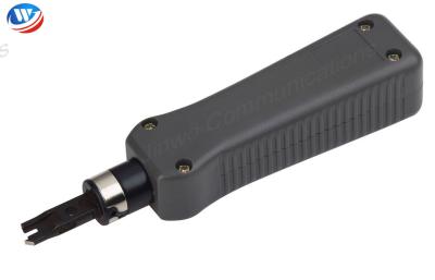 China Grey 110 IDC Punch Down Tool 65 Manganese Steel Ethernet Punch Down Tool for sale