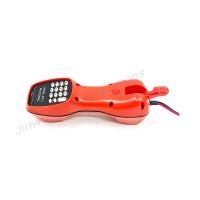 China Mini Red Ethernet Cable Speed Tester Rj45 And Rj11 Network Cable Tester for sale