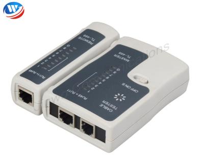 China Electronic RJ11 RJ12 Network Crimping Tool Cable Tester ISO9001 for sale