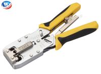 China RJ11 RJ12 Cat6 Cable Crimping Tool RJ45 Pass Through Connector Crimper for sale