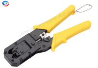 China Yellow Black 2 In 1 Network Crimping Tool Stainless Steel for sale