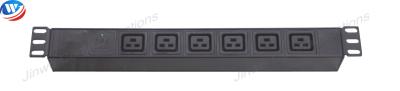 China 6 Ways IEC Power Distribution Unit 1 LED Surge Protector C19 PDU for sale