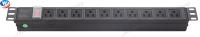 China USA Type Commercial 10 Way PDU LED Surge Protector Switch for sale