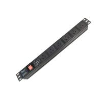 China Argentina Type Power Distribution Units Master Switch 6 Way 1U Server Rack for sale