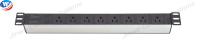 China Reset Button Surge Protector PDU Power Distribution Unit US Type 8 Way PDU Socket for sale