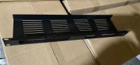 China 19 Inch 1u Horizontal Cable Manager Cold Rolled Steel Cable Management Bracket for sale