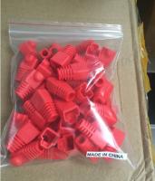China RoHS Blue Modular Plug Boot CAT6 Cat5e Strain Relief Boots for sale