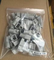 China RoHS Blue Modular Plug Boot CAT6 Cat5e Strain Relief Boots for sale