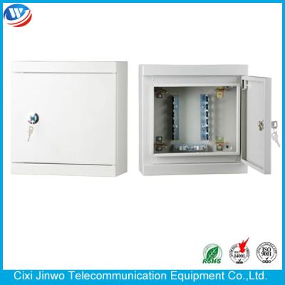 China Wall Mounted Cable Junction Box 50 Pair Telephone Distribution Box for sale
