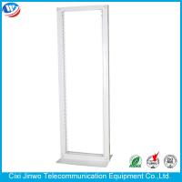 China Ral7035 IEC297-2 2 Post Open Rack Cold Rolled Steel 24U for sale