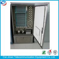 China IEC297-2 288 Cores Floor Network Cabinet SMC Outdoor Fiber Cabinet for sale