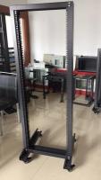 China 2 Posts Data Network Open Rack 42U 600mm Width 600mm Depth for sale