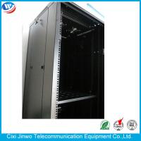China Glass Vented Door Floor Network Cabinet 19 Inch 42U NC Series for sale