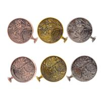 China Dual-Sided 3D Epic Dragon/Battle Relief Metal Dice Spinner with Press-to-Spin Mechanism and Zinc Alloy Construction for sale