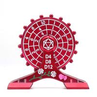China Premium Zinc Alloy Metal Ferris Wheel Dice Spinner with 7-in-1 Dice Functionality and High-Speed Silent Bearing for sale