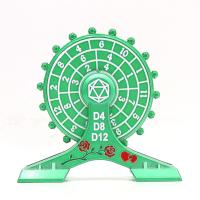 China Premium Zinc Alloy Metal Ferris Wheel Dice Spinner with 7-in-1 Dice Functionality and High-Speed Silent Bearing for sale