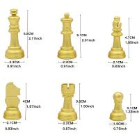 China Portable Metal Chess Set with Durable Aluminum Alloy and Foldable Design for Travel and Home Entertainment for sale