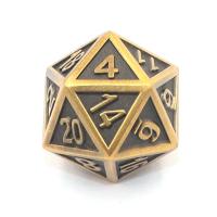 China Custom 6mm Mini Zinc Alloy Polyhedral Metal Dice Set with Soft Hand Feeling for DND RPG Games for sale