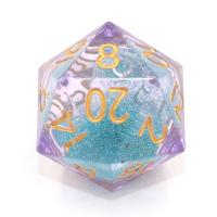 China Customizable Color and Logo Resin Dice Set with Polyhedron Design for DND and Tabletop RPG Games for sale