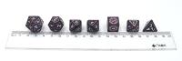 China Customized Size Zinc Alloy Metal Dice Set with Customized Logo for DND and RPG Games for sale