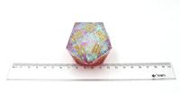 China Customized Size Resin Material 20 Sided Dice with Customized Logo for DND Games for sale