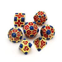 China Customized Color Zinc Alloy Metal Dice Set 14-20mm for DND Games for sale