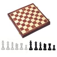 China Luxury Aluminum Alloy Metal Chess Set with Foldable Design for Competition and Decor for sale