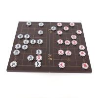 China Exquisite Modern Chinese Chess Set with MDF & Zinc-Alloy Pieces and Customized Logo for sale