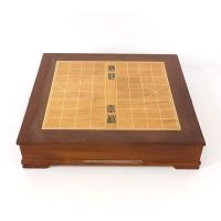 China Luxury 40*40*4.5cm Chess Set with Zinc-Alloy Pieces and Customized Design for Modern Chess Game for sale