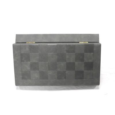 China High-Quality Zinc Alloy Metal Chess Set with Customizable Logo and Foldable Design for Chess Game Competition for sale