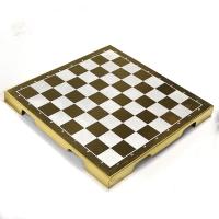 China Customizable Logo High-grade Zinc Alloy Eco-Friendly Metal Chess Set for Chess Game Competition for sale
