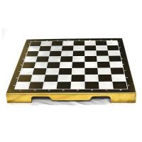 China Premium Custom High-Quality Zinc Alloy Metal Chess Set with Customizable Logo and Eco-Friendly Design for sale