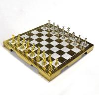 China Premium Custom Zinc Alloy Chess Set with Luxury Design and Customizable Logo for Chess Game Competition for sale