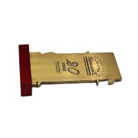 China Customized Logo Zinc Alloy Metal Trophy with Irregular Shape for Decoration and Commemorative Awards for sale