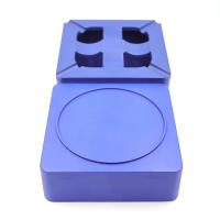 China Square Matte Aluminum Alloy Metal Ashtray with Multi-Slot Design for Modern Decorative Storage in Home and Bars for sale