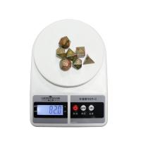 China Natural Unakite Gemstone Polyhedral Dice Set Hand Carved with Golden Ink Engraved Numbers for DND RPG Games for sale