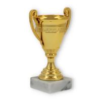 China 18 Inches Height Metal Trophy with Matte Finish and Marble Base for Cultural Awards and Community Recognition for sale
