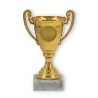 China 18 Inches Height Metal Trophy with Matte Finish and Marble Base for Cultural Awards and Community Recognition for sale